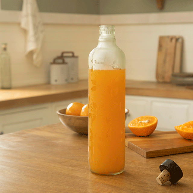 Morning Dew Water Bottle with Wood Stopper [750 ml] – Mallet & Chisel