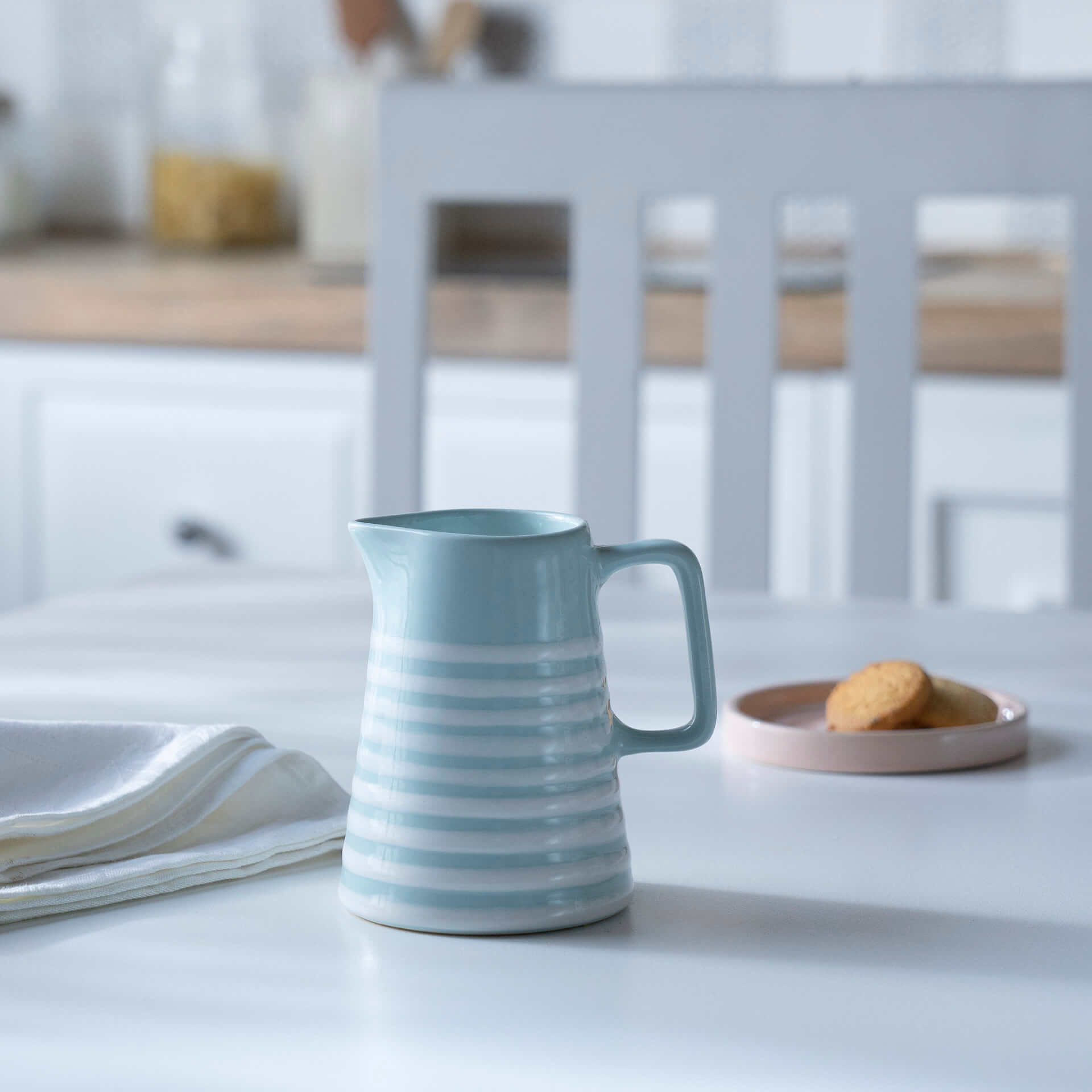 Cool Breeze Small Jug 350 ml | Ceramic Small Jug - Mallet & Chisel